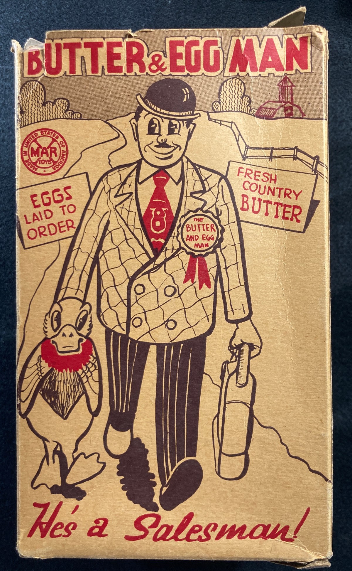The Big Butter and Egg Man! | Pam's Pictorama